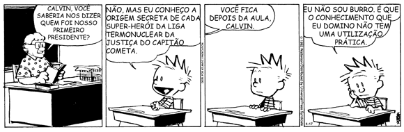 Depois da aula... Ano III: Calvin e o universo da escola