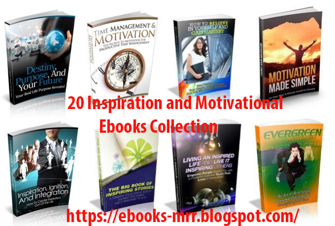 20 Inspiration and motivational Ebooks collection | Ebooks-MRR