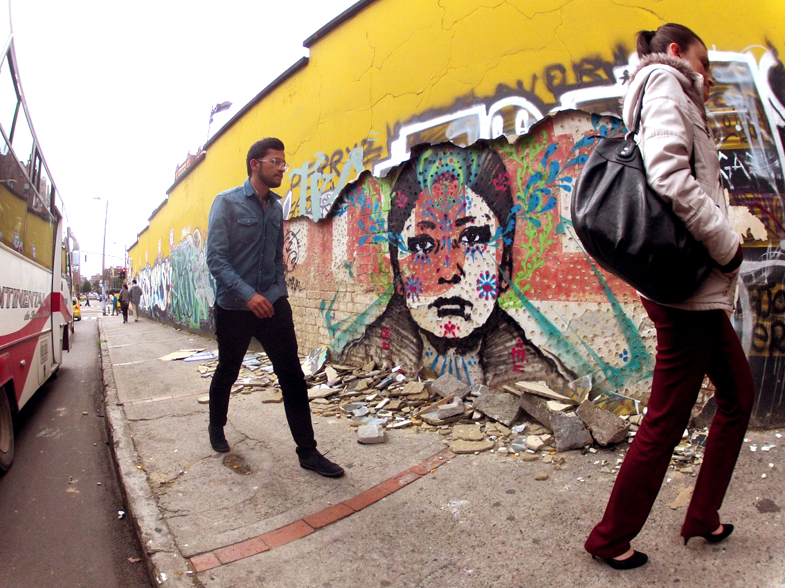 Stinkfish New Mural In Bogota, Colombia – StreetArtNews