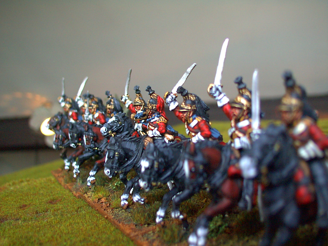Painting Lead and other stuff.: 28mm Napoleonic British Heavy Cavalry ...