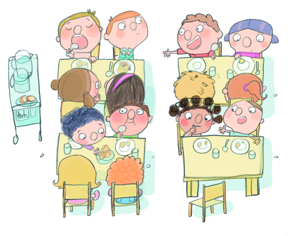 Un bout de Monloubou !: Je préfère manger à la cantine