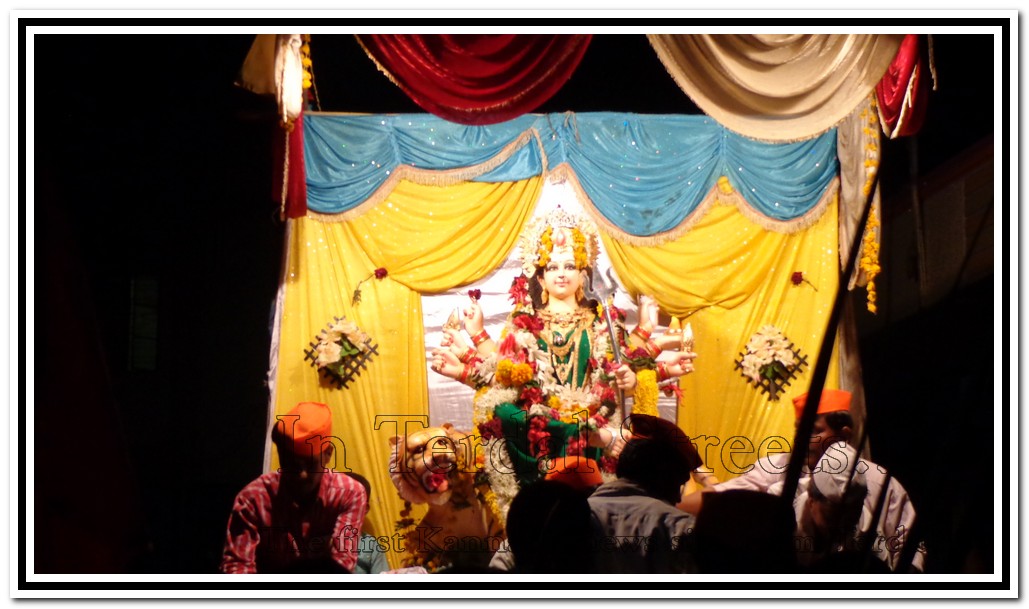 In Terdal Streets: Devi Procession In Terdal Streets