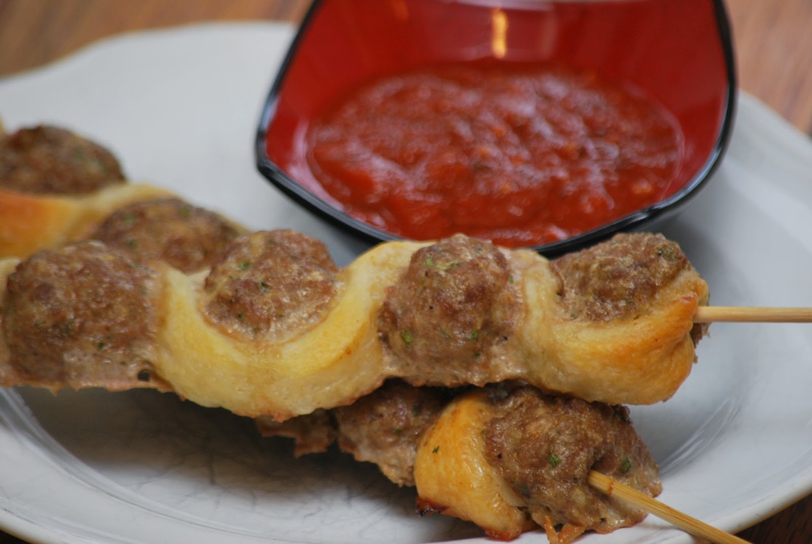 My story in recipes: Meatball Sub on a Stick