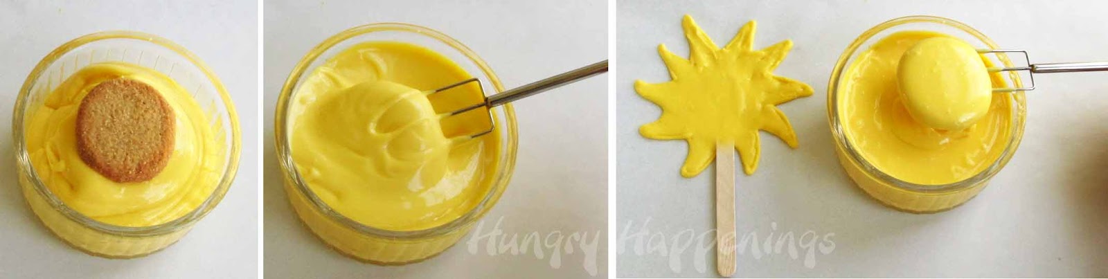 Sunshine Lollipops - Hungry Happenings Summer Treats