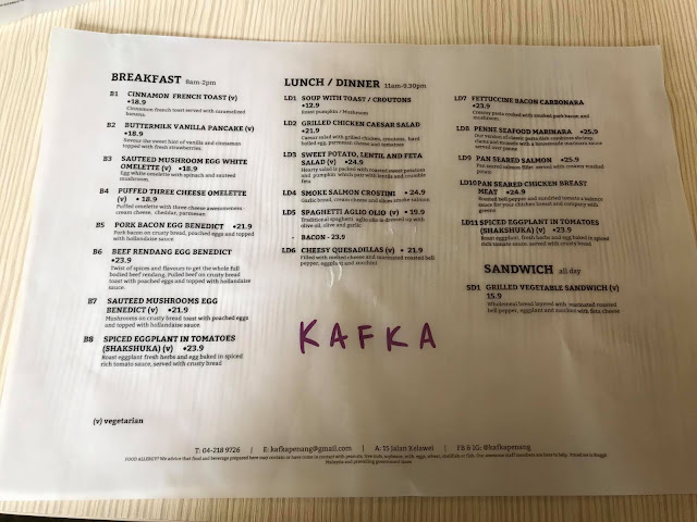 Kafka Cafe @ George Town, Penang