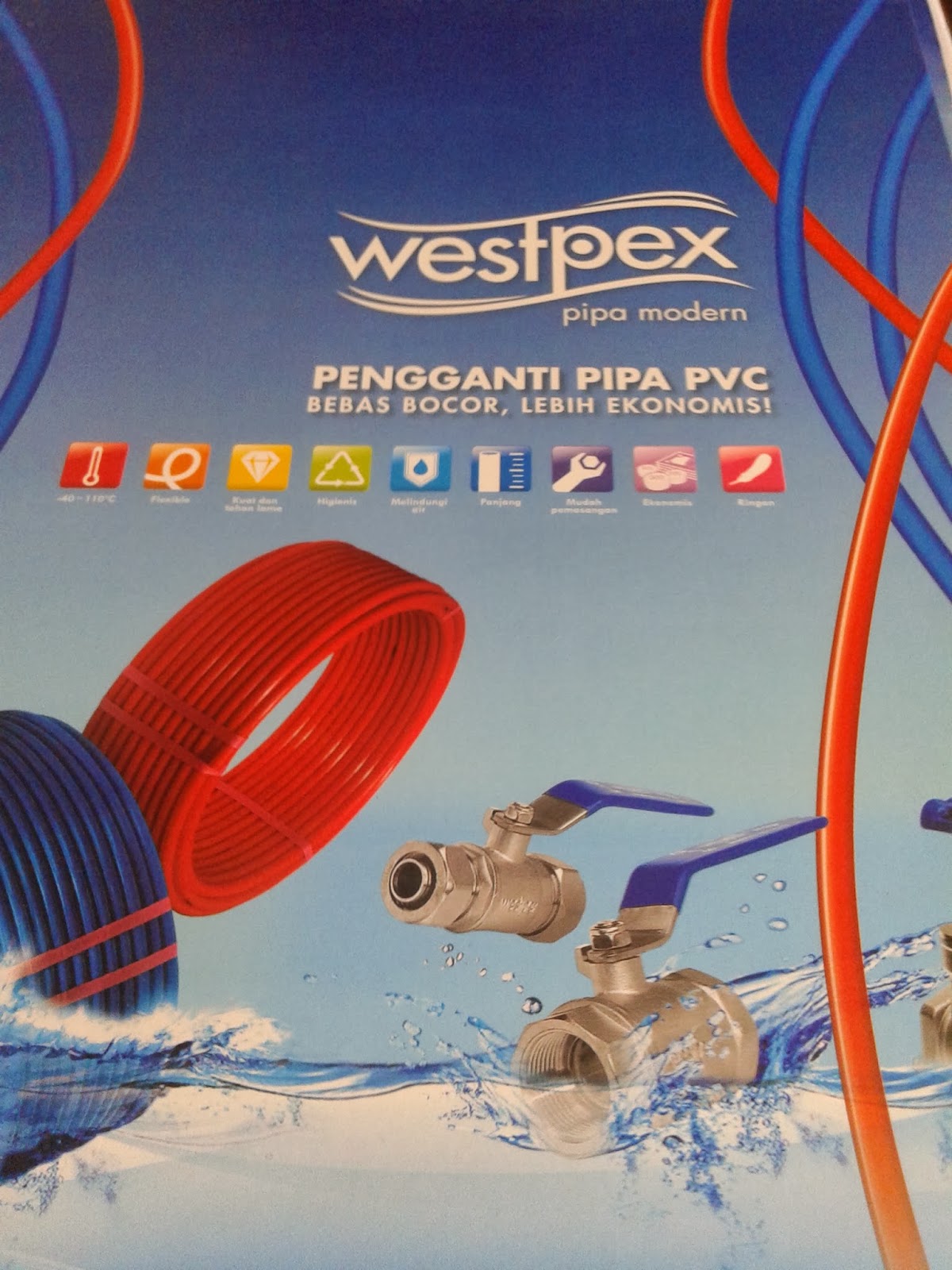 PT DENKO WAHANA SAKTI SURABAYA: Pipa Westpex pengganti pvc