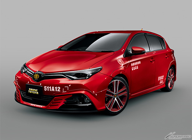 GUNDAM GUY: [Zeonic Toyota] Char Aznable x Toyota: MS-186H-CH "Auris ...