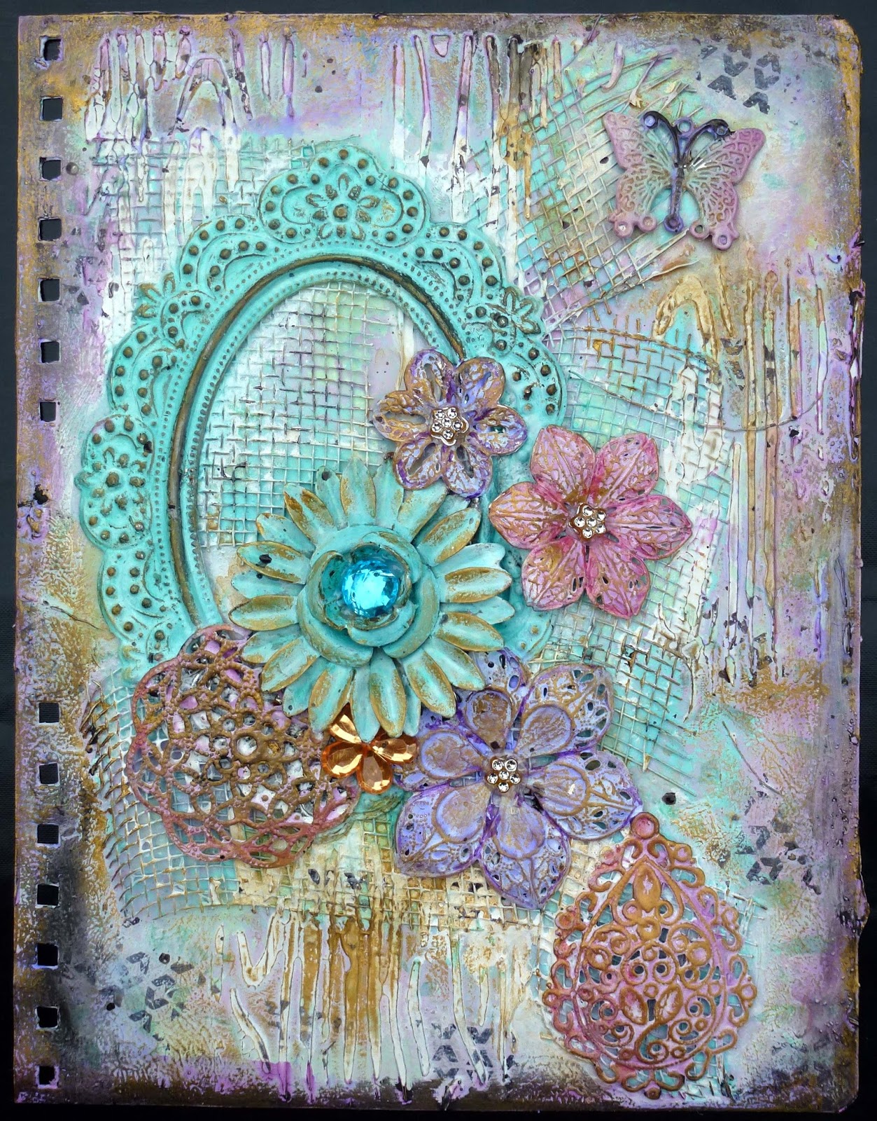 Julie's Papercraft: Art Journal Pages