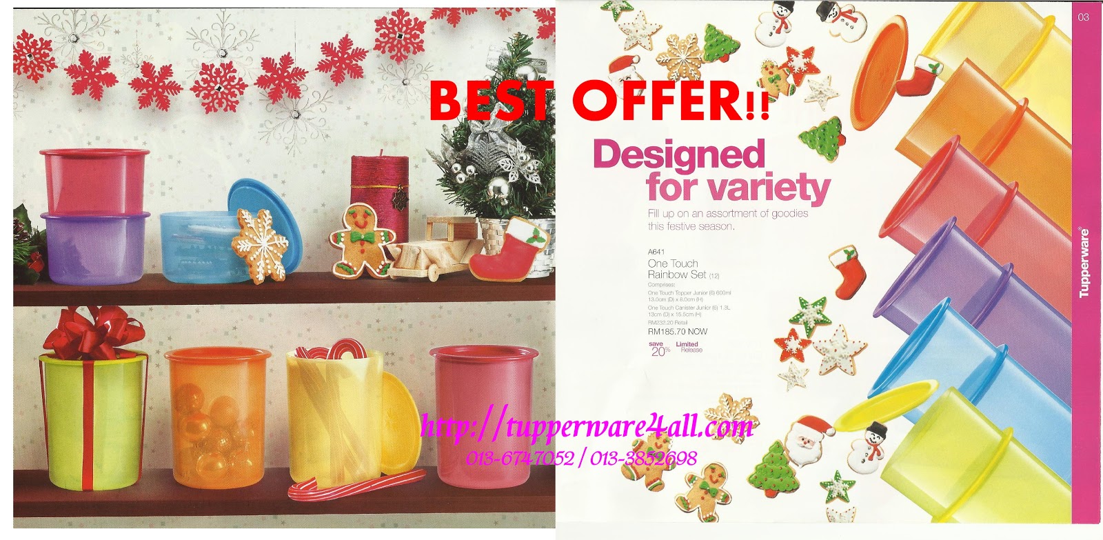 Year End Tupperware Catalogue : 12 Nov - 31st Dec 2012 ~ Tupperware ...