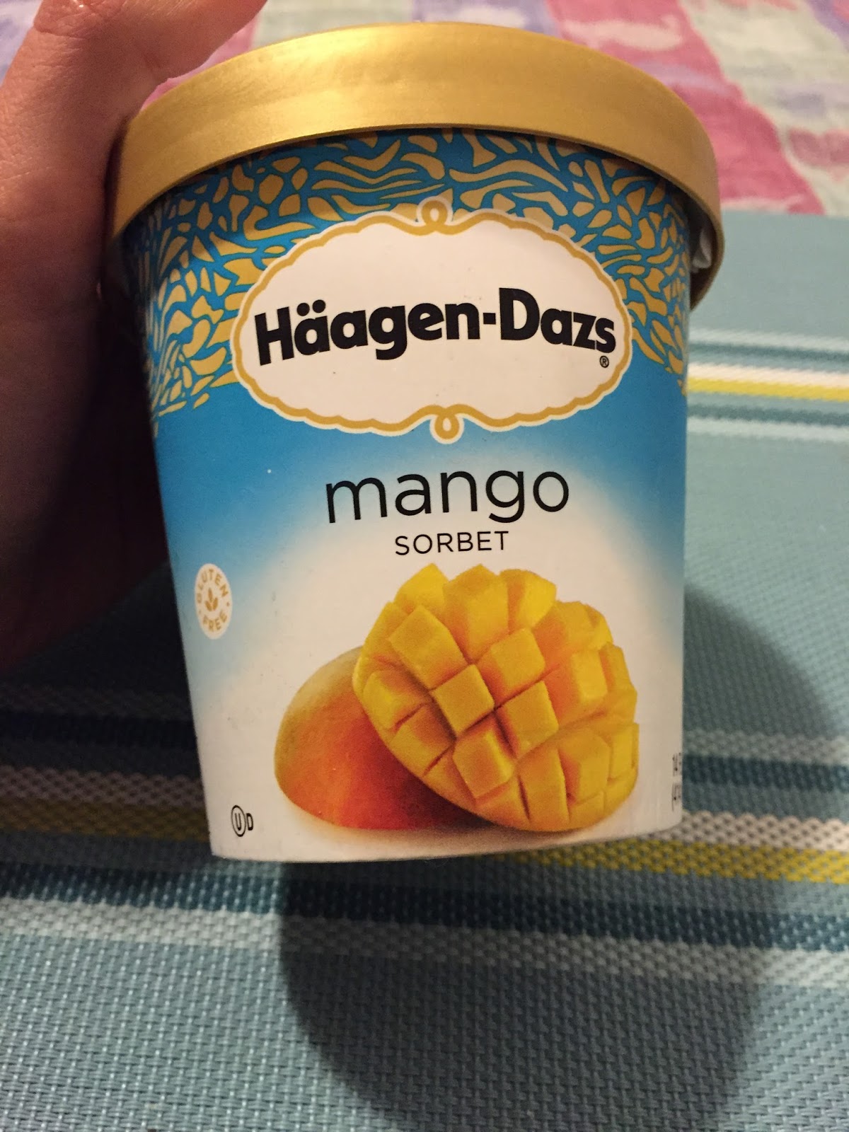 READER REQUEST: Haagen-Dazs Mango Sorbet