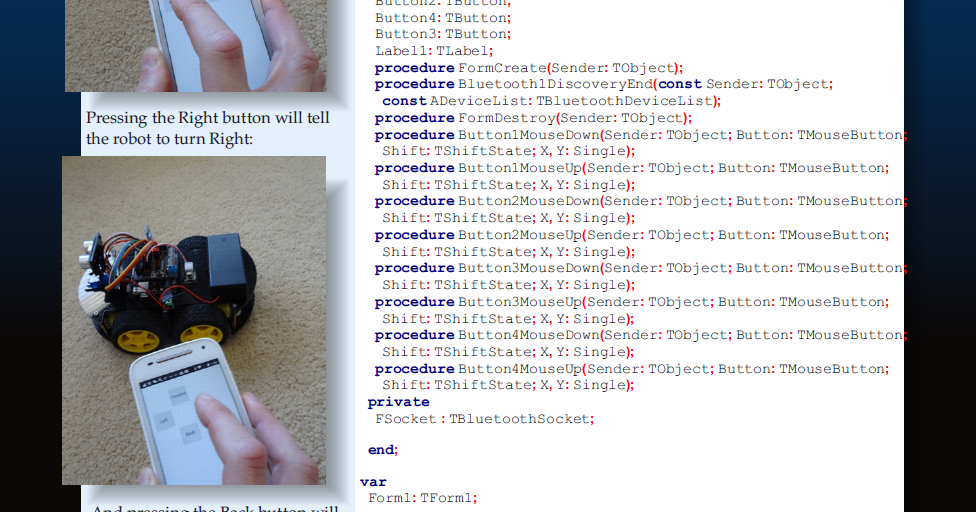 Mitov Software: My second "Blaise Pascal Magazine" article on programming Elegoo Bluetooth ...