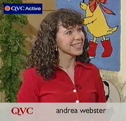 Andrea Webster guest presenter QVC UK: Webster Craft Launch New Punch Tool