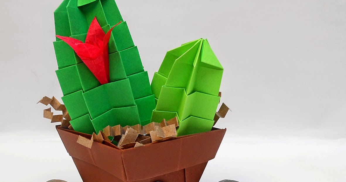 mas origami: Cactus de origami