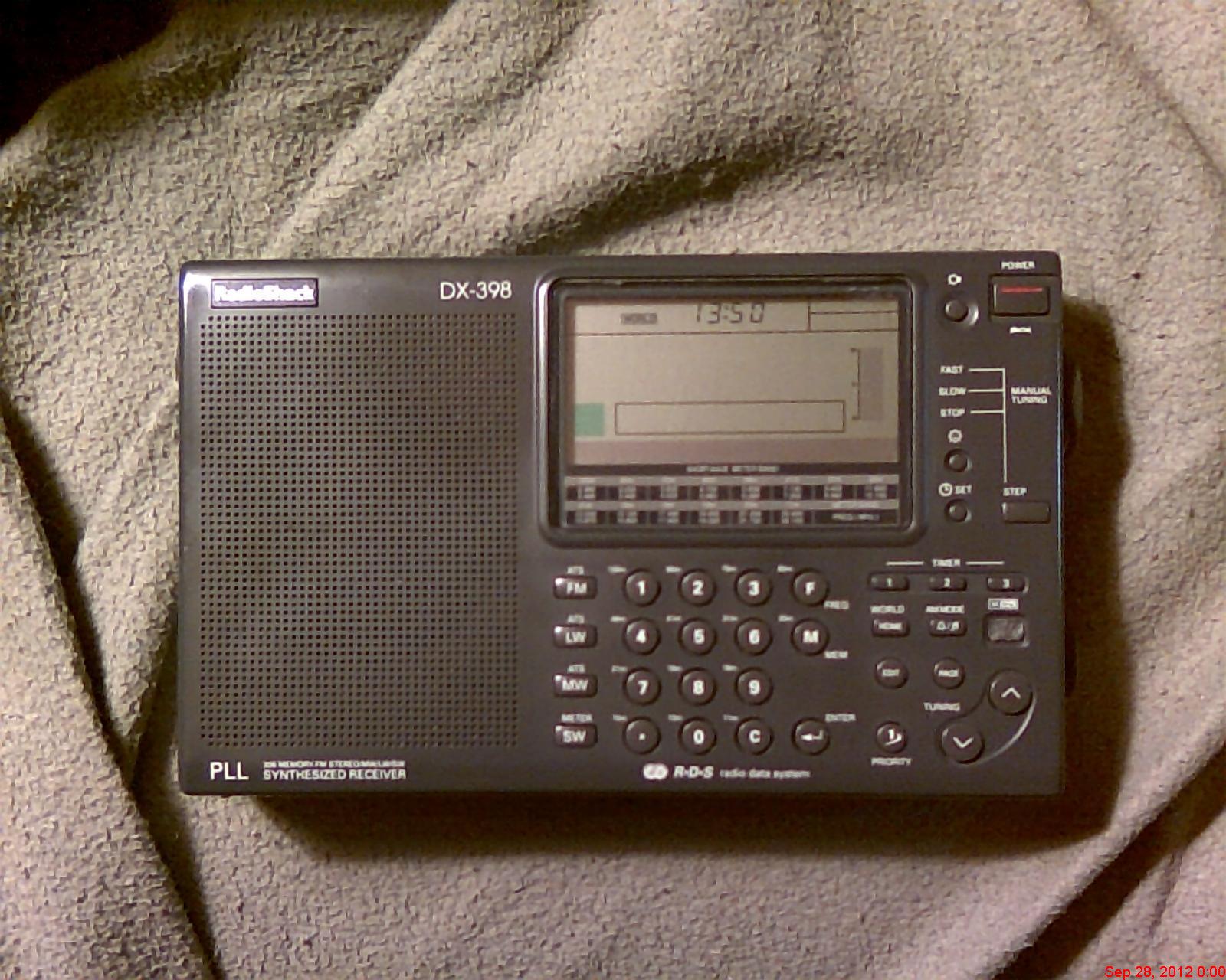 Interrock Nation: MW DXing with the REALISTIC DX-398