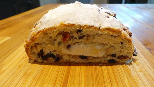 Christmas Stollen Cake - Geoff's Baking Blog