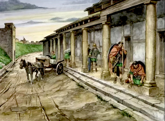 HORREA DI UN CASTRUM