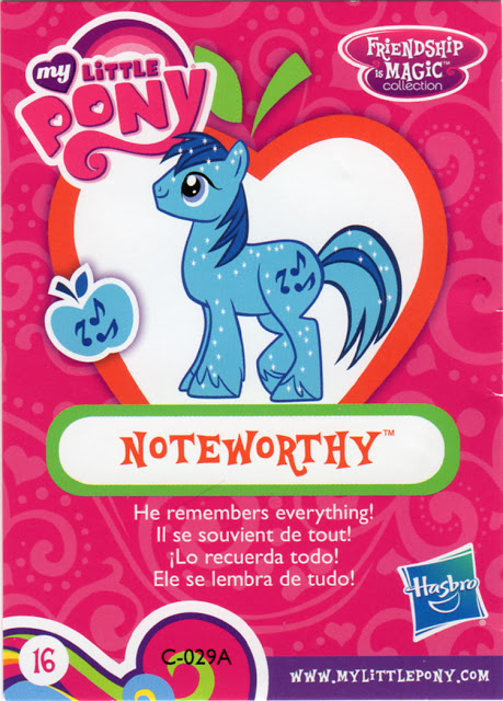 MLP Noteworthy Blind Bag Cards | MLP Merch