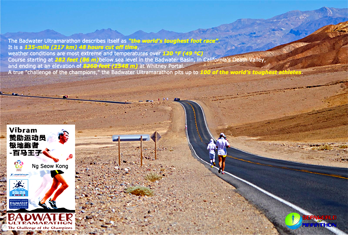 SeanWorld of MARATHON: Badwater UltraMarathon Malaysia Contingent