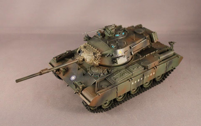 大光明株式會社: 范姜吉姆 's 1/35 中華民國 海軍陸戰隊 M41D (棚拍版)