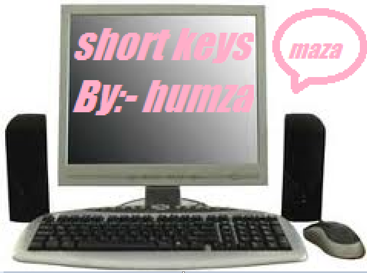 computer short keys