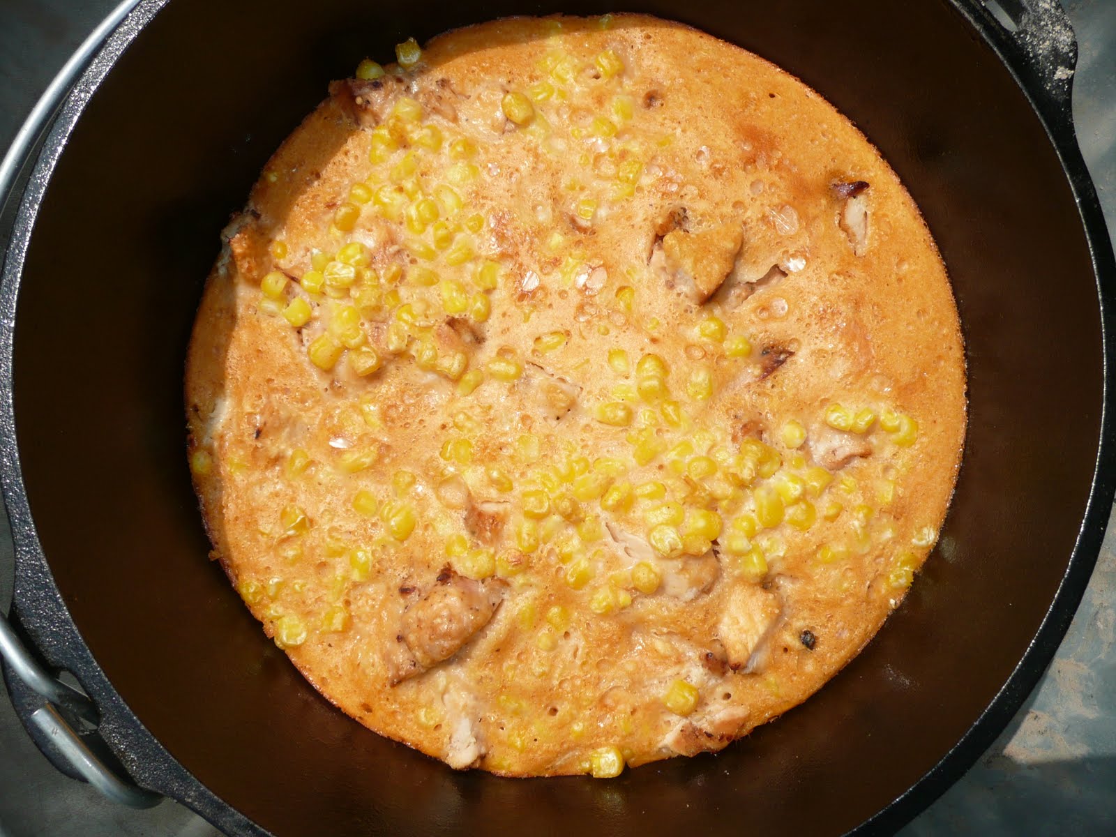Everyday Dutch Oven: Impossibly Easy Barbeque Chicken Pie