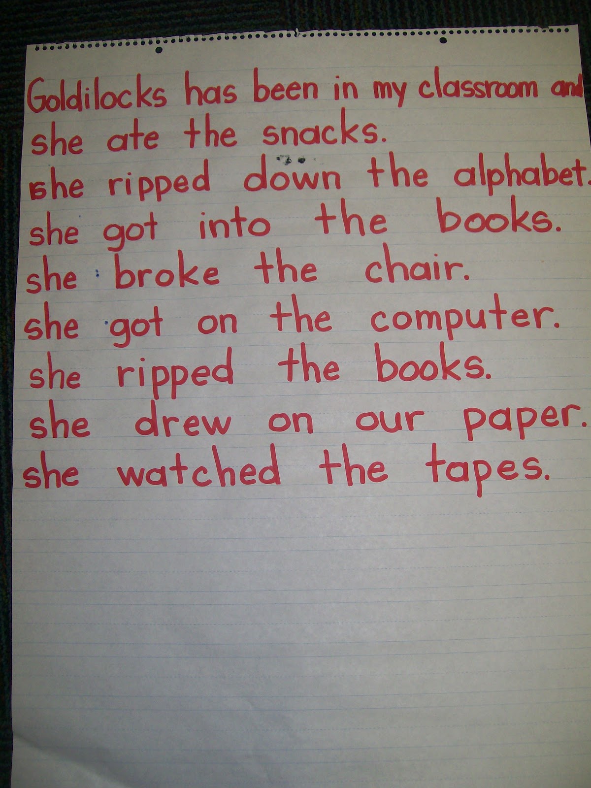 teachermcclure: Goldilocks and The Three Bears