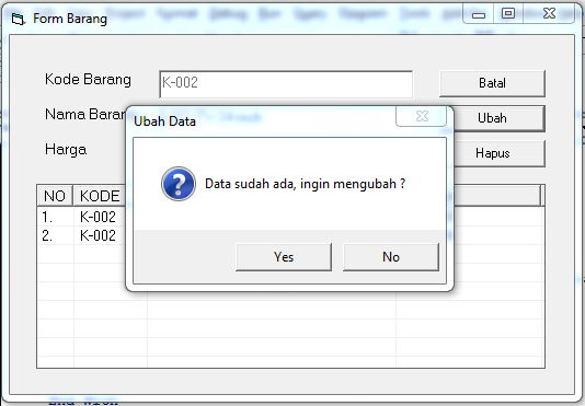 Membuat CRUD Database MySQL - VB 6 ( Bagian 4 ) - NOT PROGRAMER Membuat CRUD Database MySQL - VB 6 ( Bagian 4 ) - NOT PROGRAMER