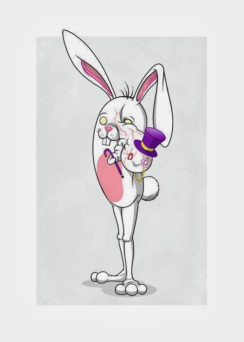 Cyborg Bunny Toys: Alex Pardee x G1988 present Alex Pardee's Bunnywith
