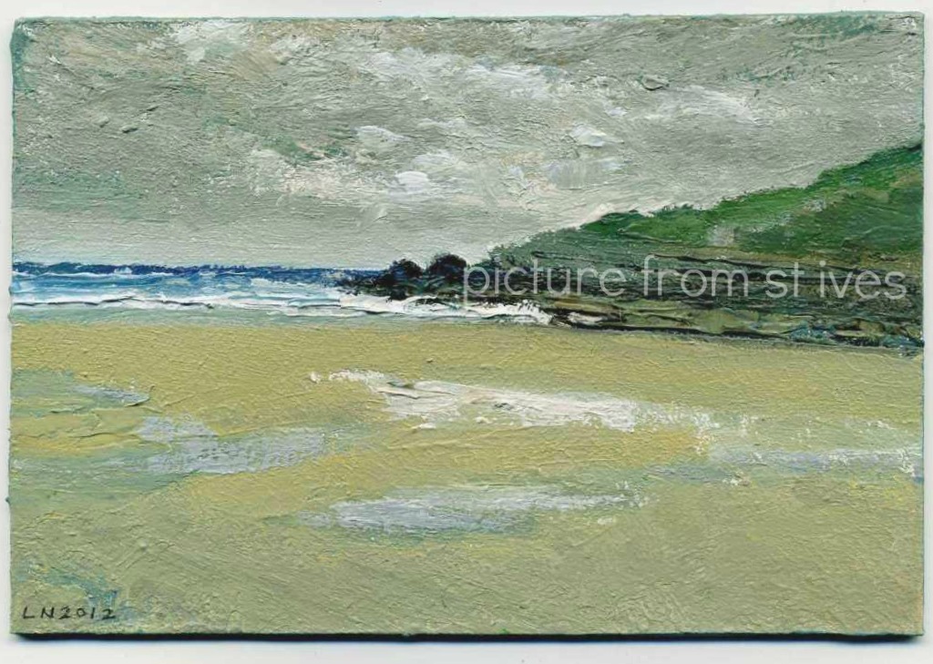 Original paintings for May, St Ives Bay