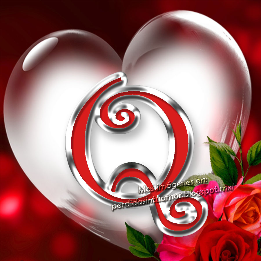 INICIALES Y NOMBRES PARA TI: TU INICIAL EN UN HERMOSO CORAZON