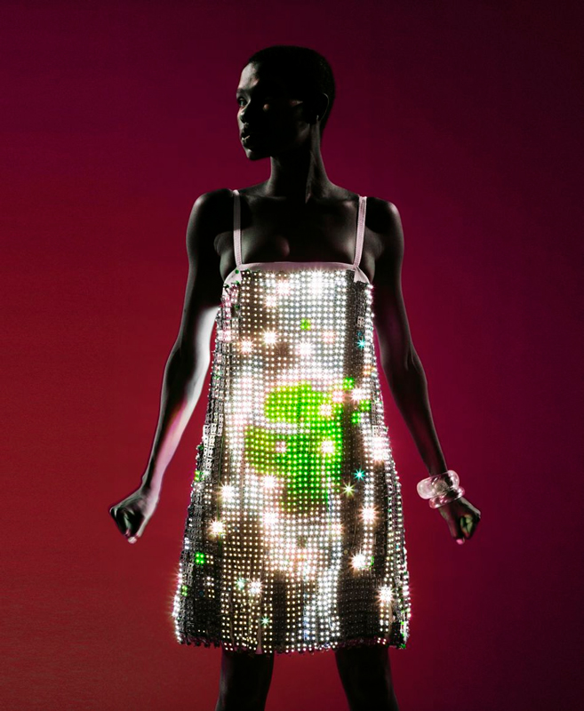 Design Ideas...: LED Video Dress!