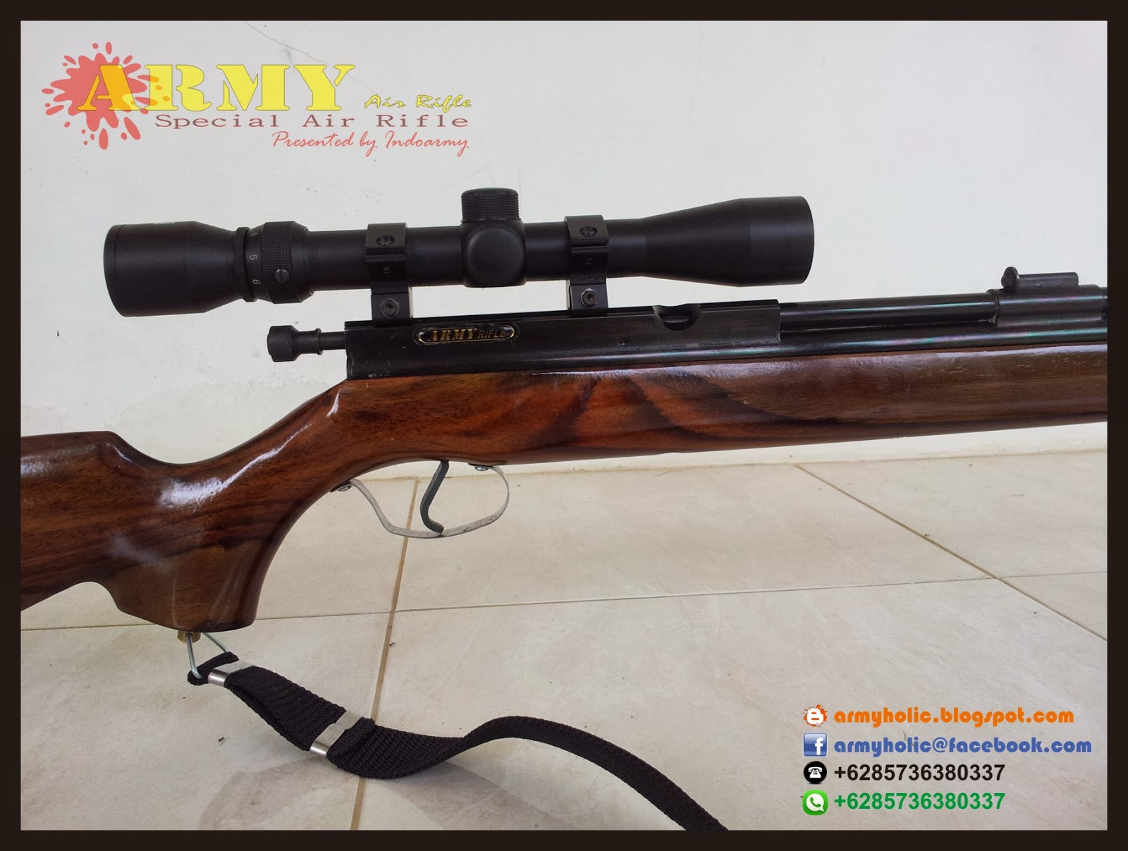 MODEL SENAPAN ANGIN: SENAPAN ANGIN GEJLUK ARMY CLASIK DUAL POWER