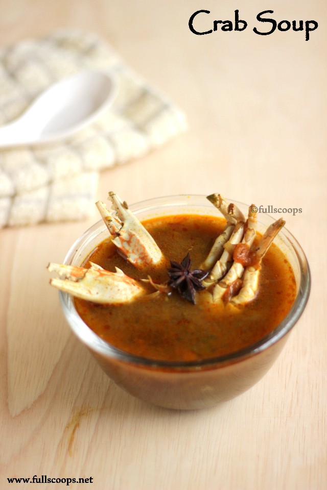 Crab Soup | Crab Recipes ~ Full Scoops - A food blog with easy,simple ...