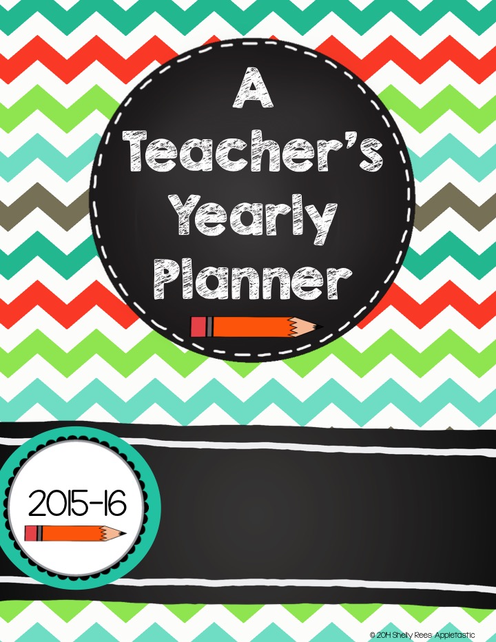 Teacher Organization with a Yearly Teacher Binder - Appletastic Learning