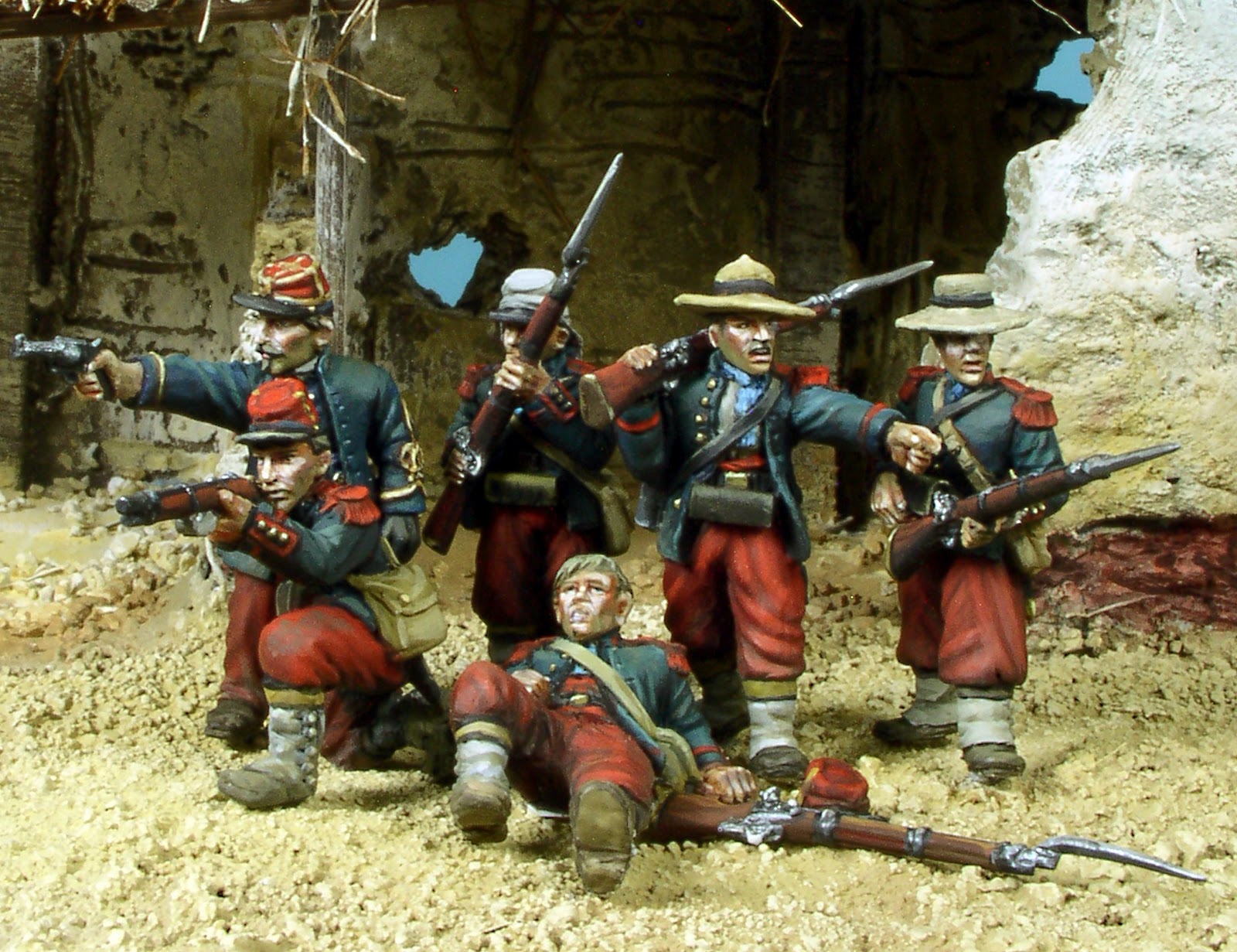 Gringo 40's: New 28mm Foreign Legion Wargame Miniatures and Figures ...