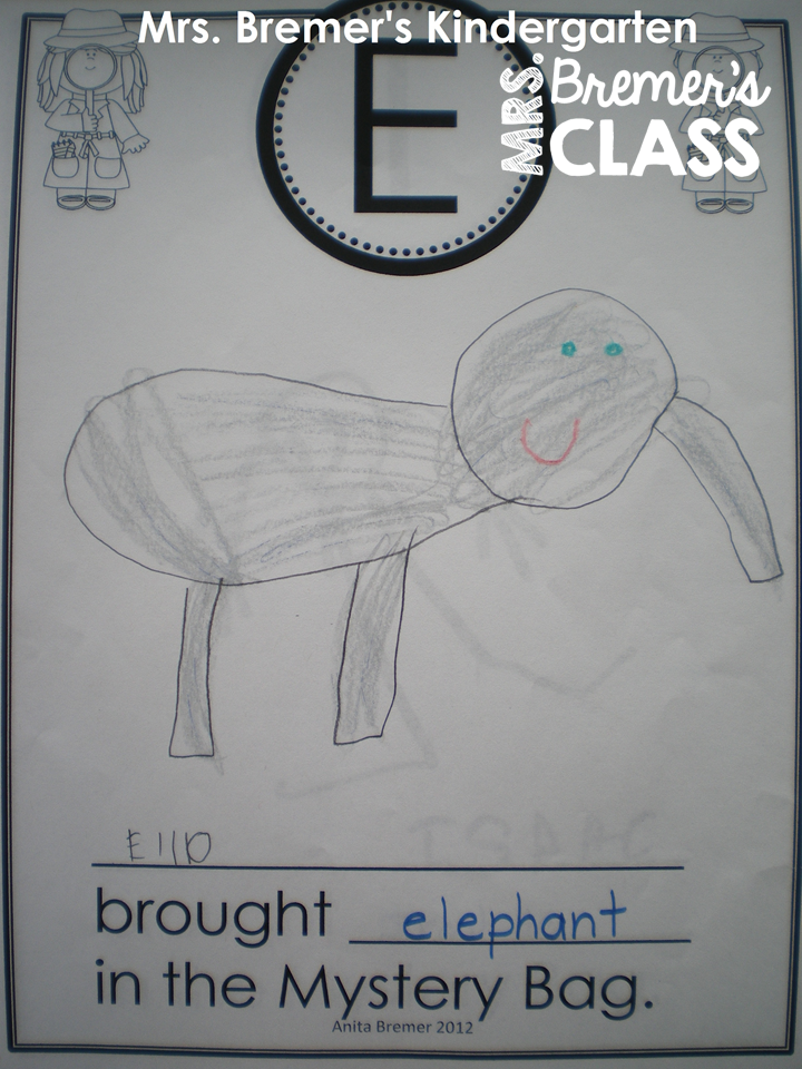 Mystery Bags and 5 Senses freebie | Mrs. Bremer's Class