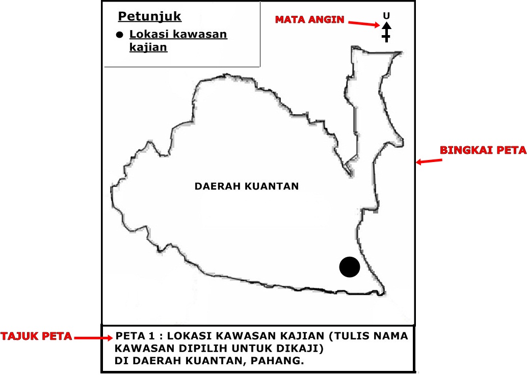 Kelip-kelip kehidupan...: Peta Kawasan Kajian Kerja Kursus Geografi ...
