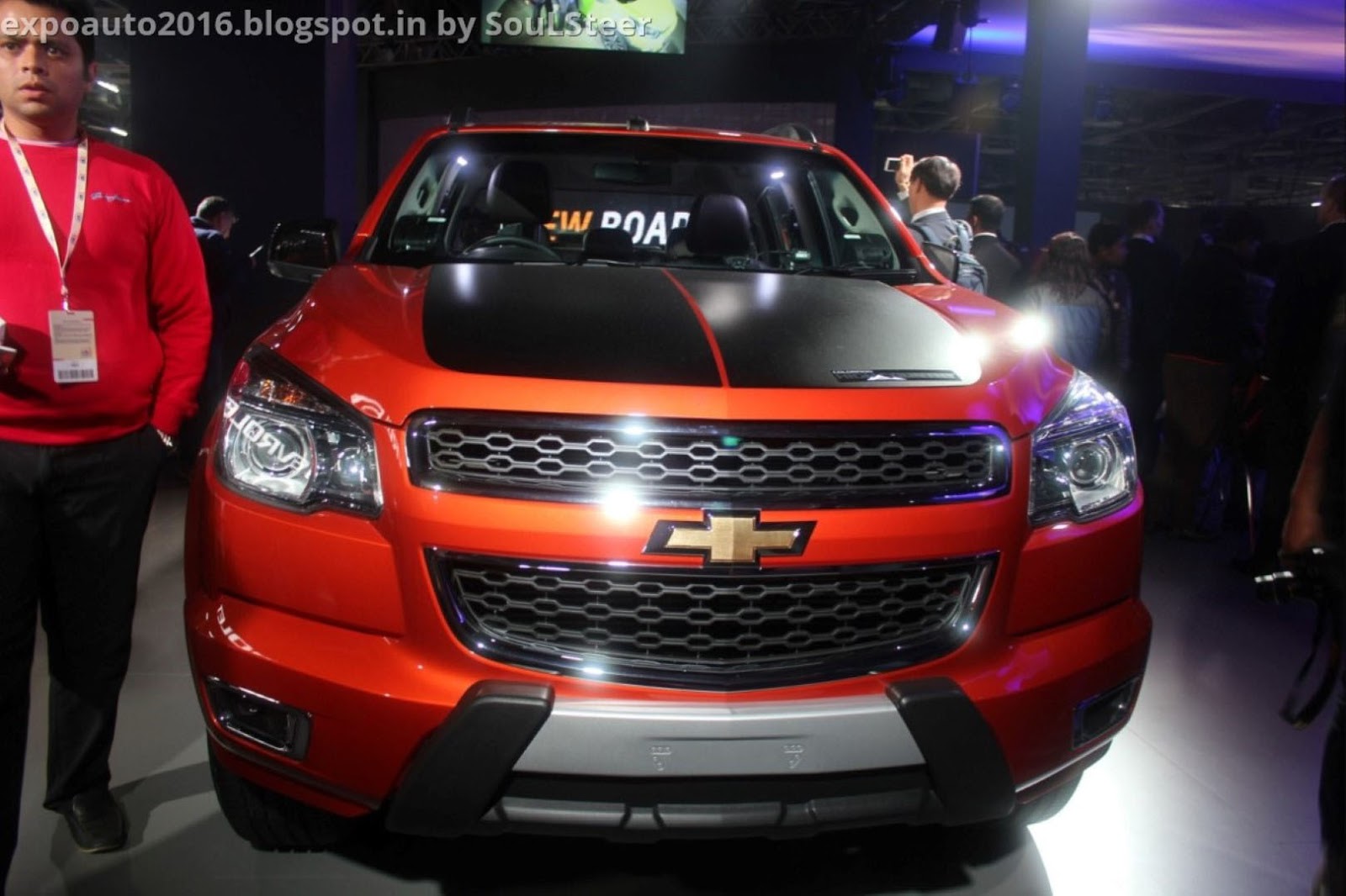 Auto Expo 2016 by SouLSteer: Orange Chevrolet Colorado High Country 2.8 ...