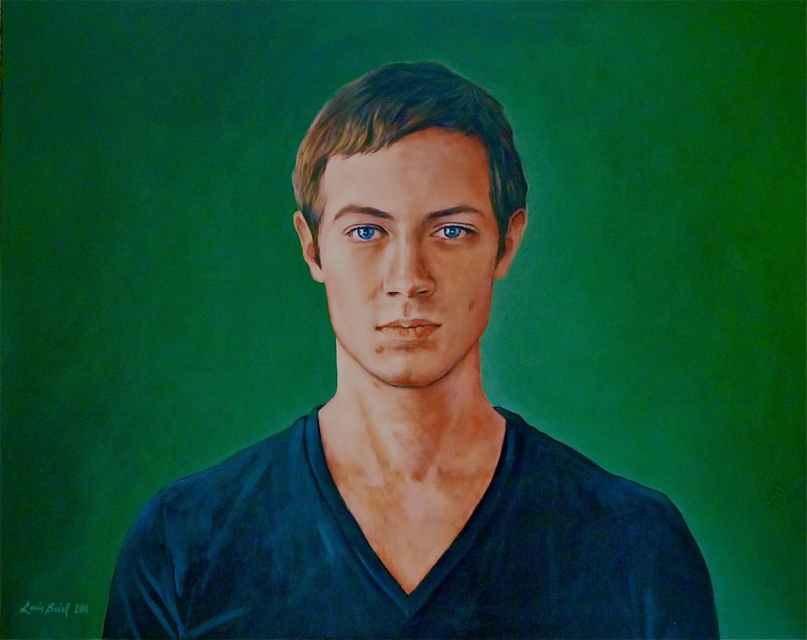 BRUSHES WITH FAME Louis Briel