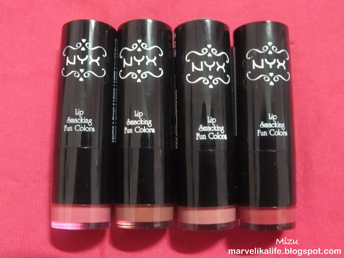 Nyx Round Lipstick Tea Rose Vs Fig