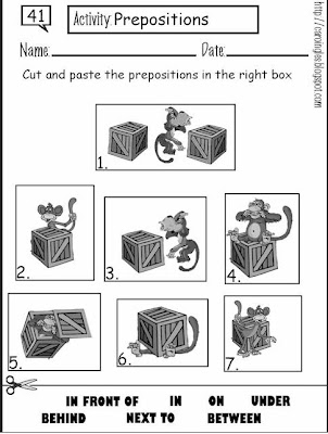The English Classroom: Prepositions