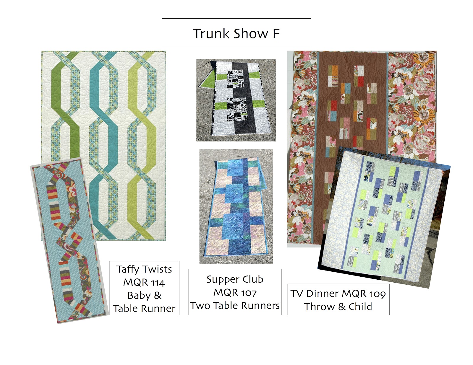 Modern Quilt Relish: Trunk Shows