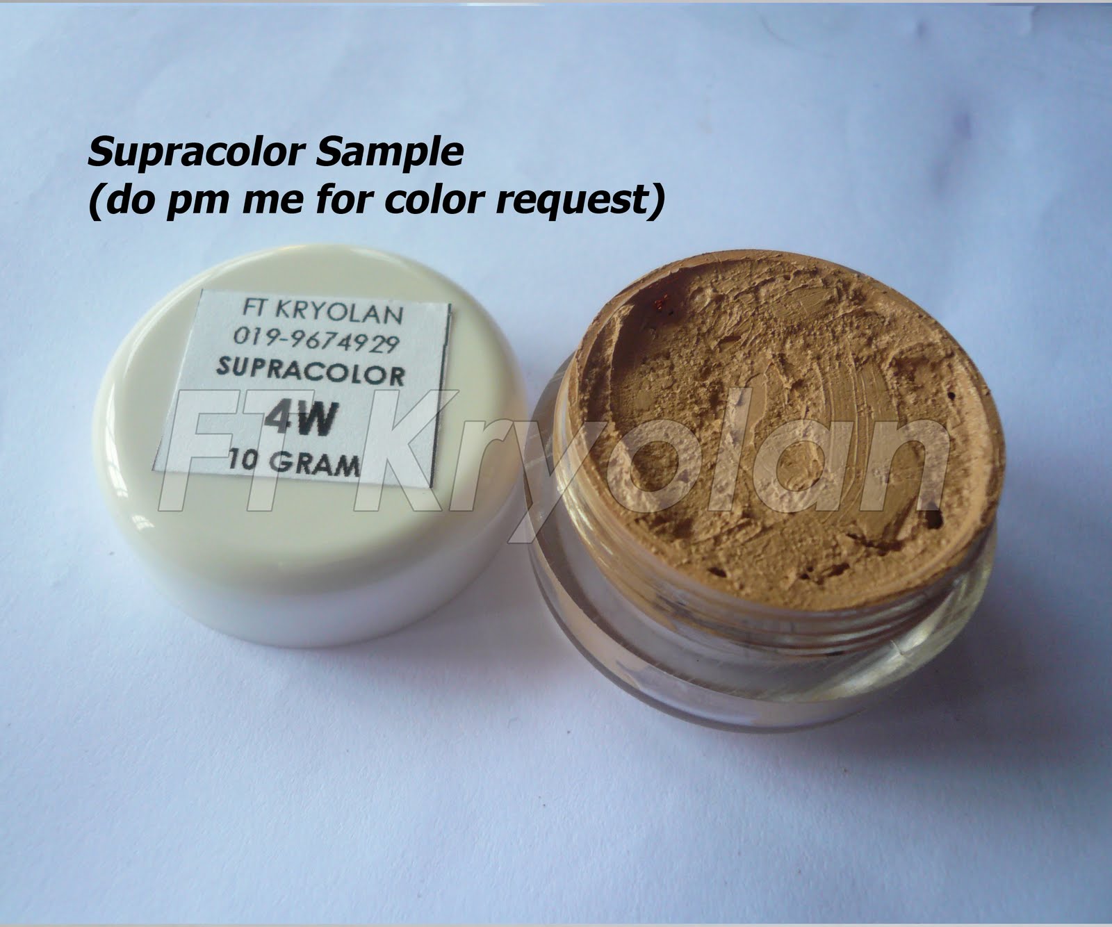 FT KRYOLAN: Supracolor Sample