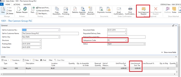 How to Set Up Sales Approvals Workflow in Microsoft Dynamics NAV 2016 ...
