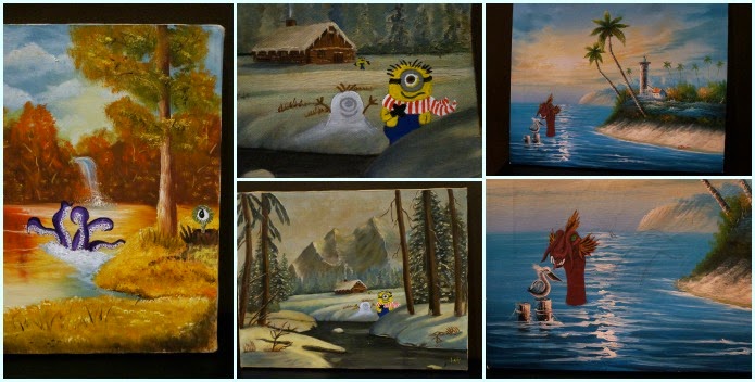 Good Natured: Altered Thrift Store Art -- You Should Try This!