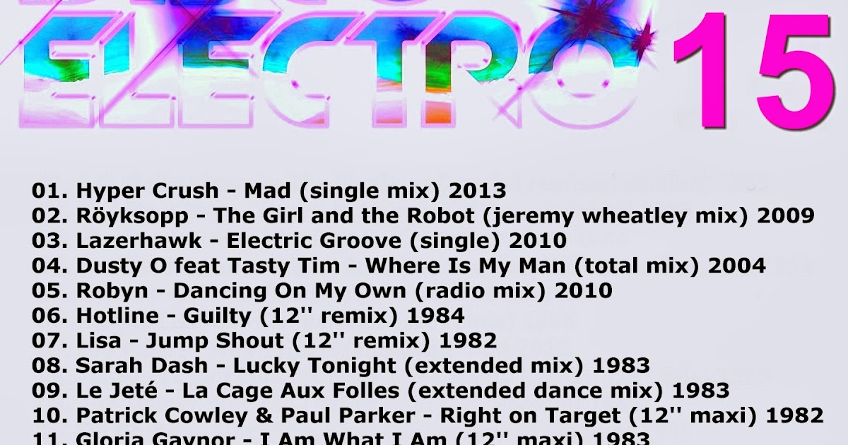 RETRO DISCO HI-NRG: DISCO ELECTRO 15 - Various Original Artists ...