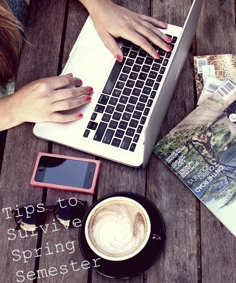 Tips to Survive Spring Semester! | ABRIEL JOY
