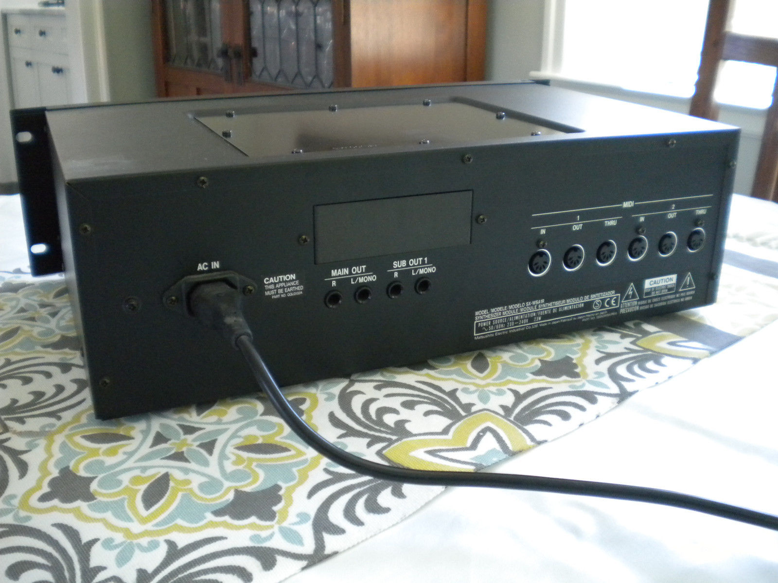 MATRIXSYNTH: TECHNICS SX-WSA1R RACK SYNTHESIZER