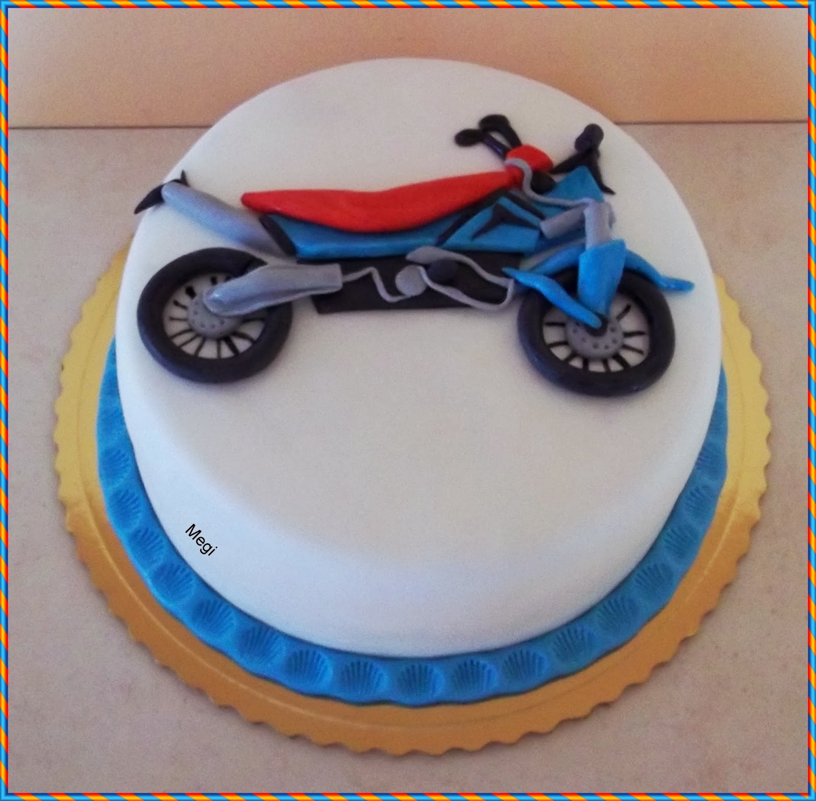 Smakiem i wzrokiem: Tort z motorem