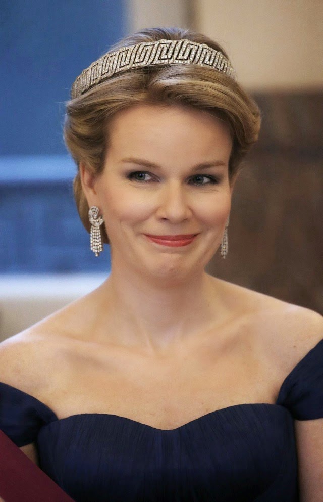 Queen Mathilde: Jewels: The Tiara of the Nine Provinces